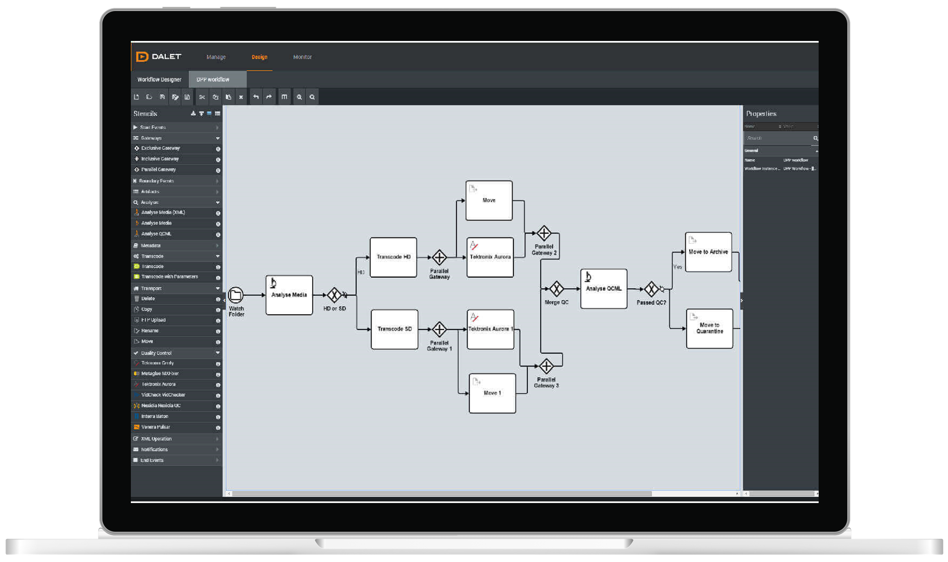 Dalet AmberFin for Post-Production & Content Services